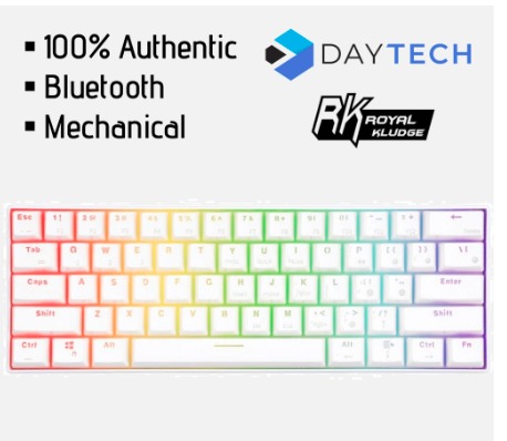 RK61 60% Mechanical Gaming Keyboard Royal Kludge Wireless Bluetooth ...