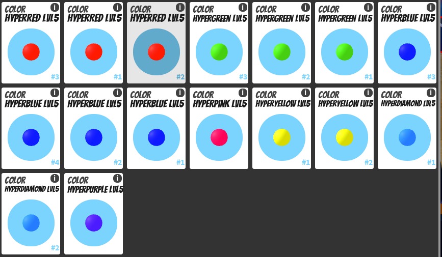 Roblox Jailbreak Level 5 Hyperchromes ALL, Video Gaming, Video Games ...