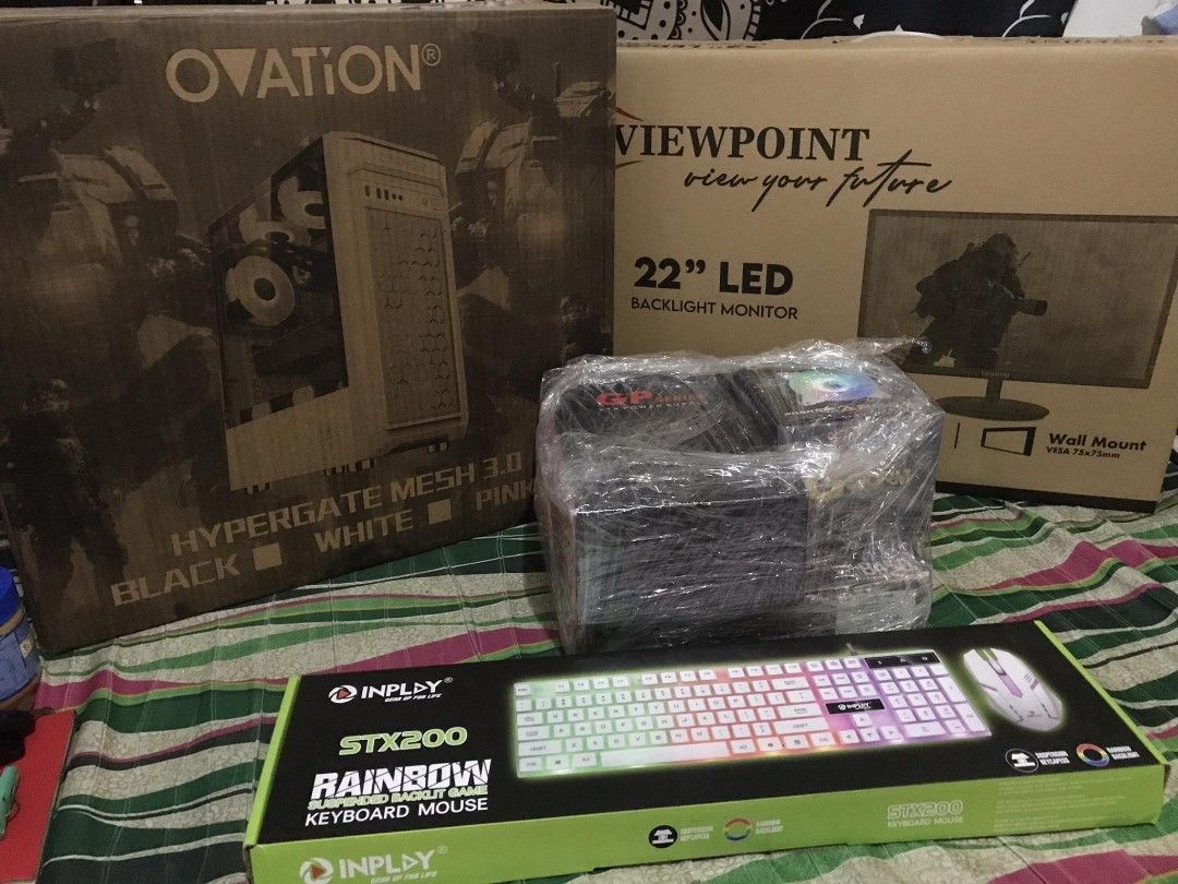 RUSH PC SET ALL BRANDNEW, Computers & Tech, Desktops on Carousell