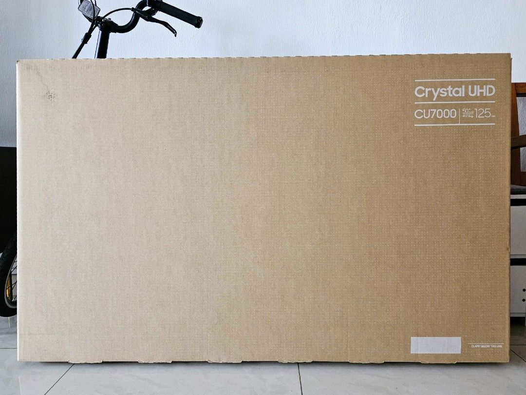 Samsung 4K Led TV CU7000 50 inches, TV & Home Appliances, TV ...