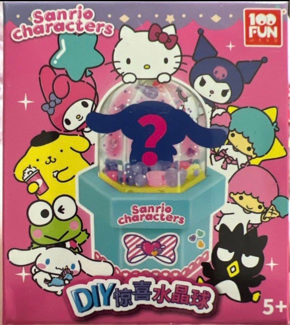 Sanrio Characters DIY Surprise Crystal Ball, Hobbies & Toys, Toys ...