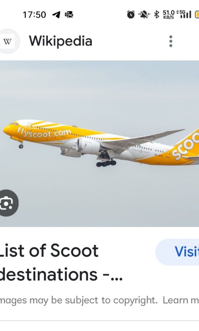 Scoot voucher, Tickets & Vouchers, Flights & Overseas Attractions on ...