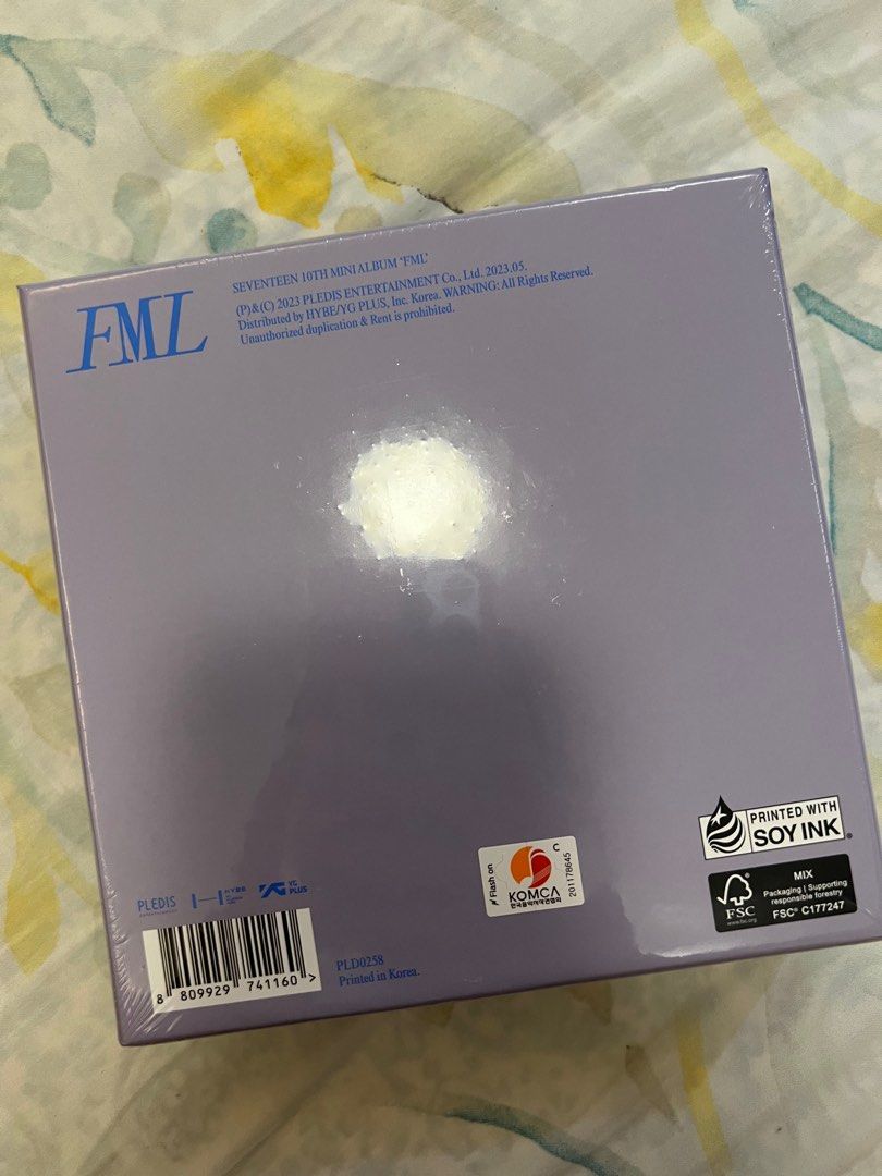 SEALED Seventeen FML Deluxe Version, Hobbies & Toys, Music & Media, CDs ...