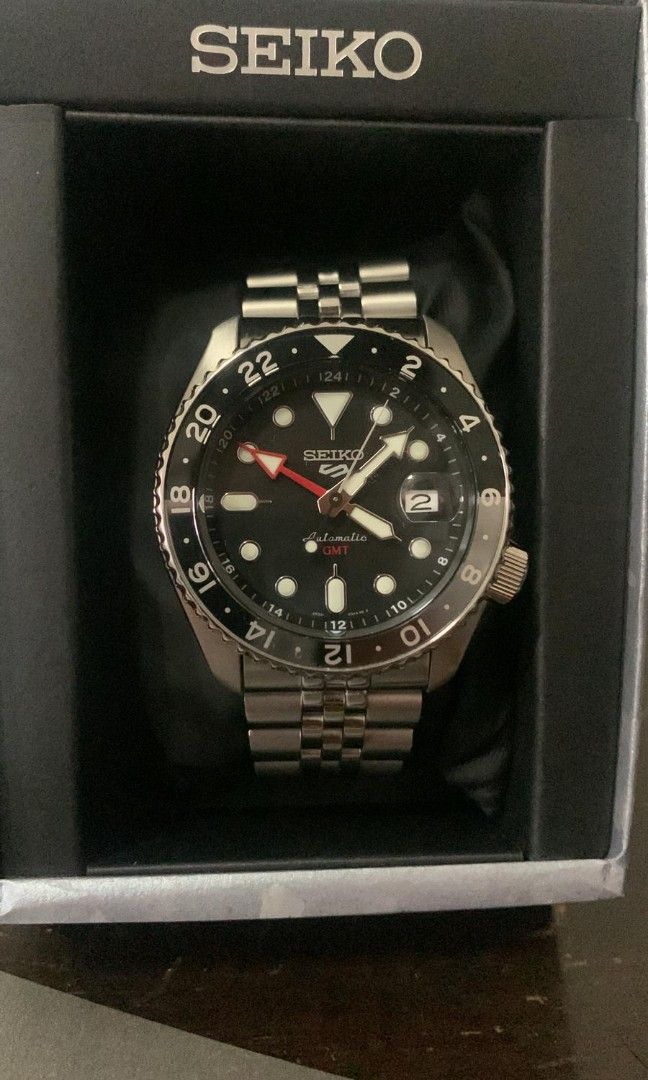 Seiko 5 GMT Sport, Men's Fashion, Watches & Accessories, Watches on ...
