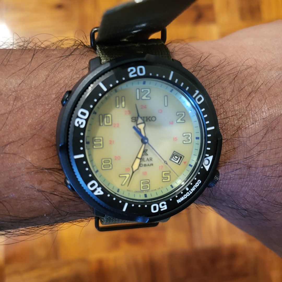 Seiko SBDJ029 Prospex Lowercase Fieldmaster, Men's Fashion, Watches ...