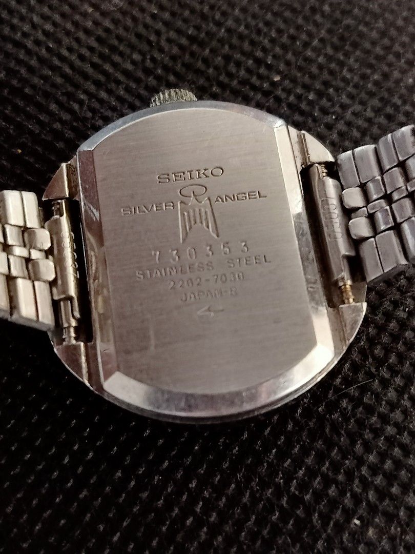 Seiko silver angel vintage, Women's Fashion, Watches & Accessories ...