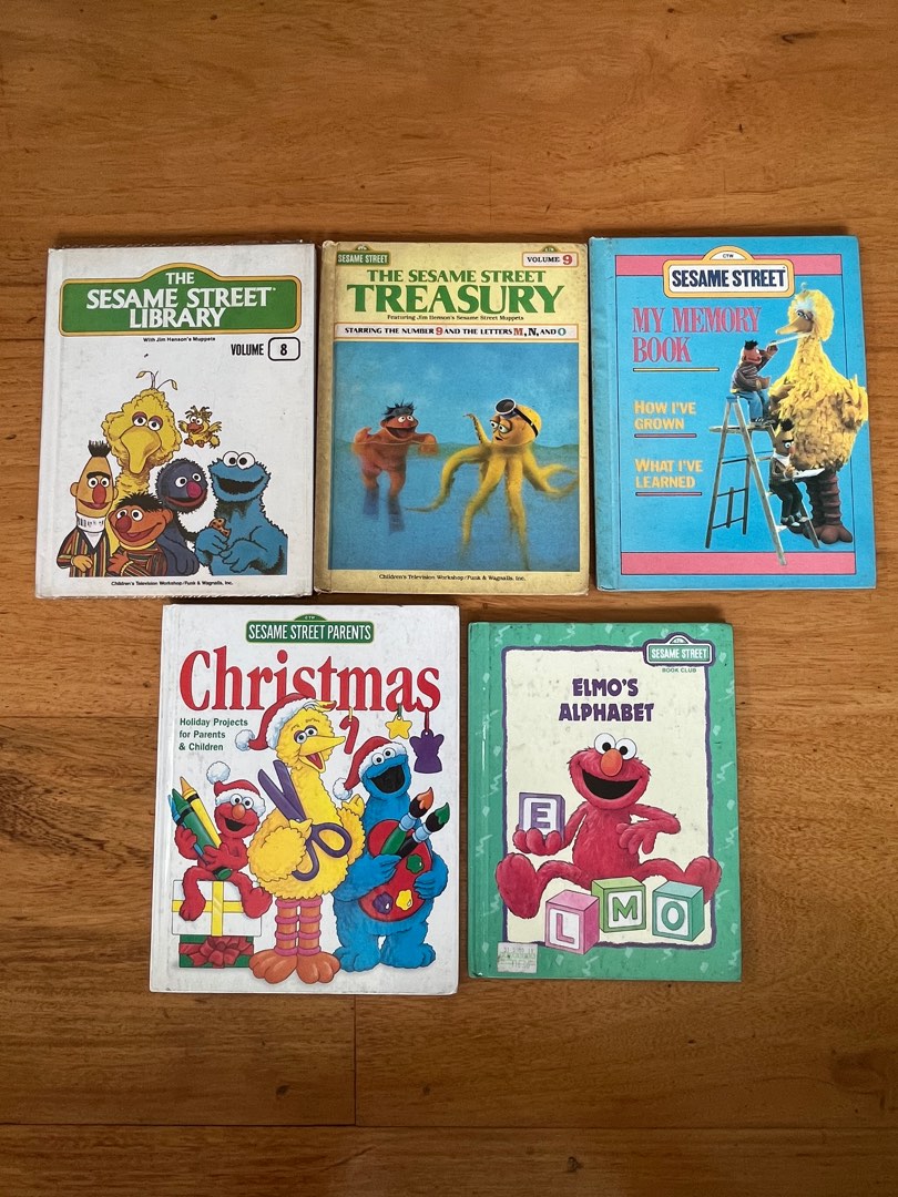 Sesame Street educational books, Hobbies & Toys, Books & Magazines ...