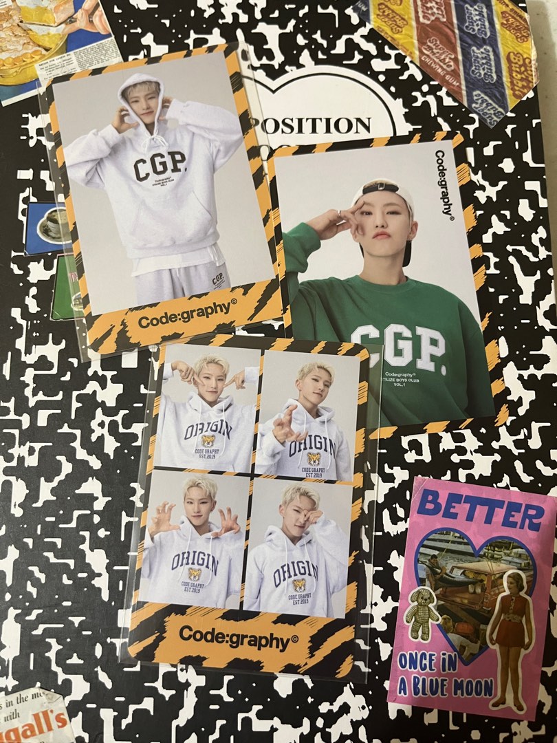 Seventene Hoshi Code:graphy pc set, Hobbies & Toys, Memorabilia & Collectibles, K-Wave on Carousell