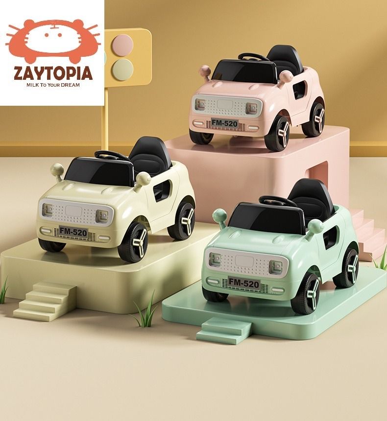 [READY STOCK] Kids Electric Candy Car with Remote Control and Push ...