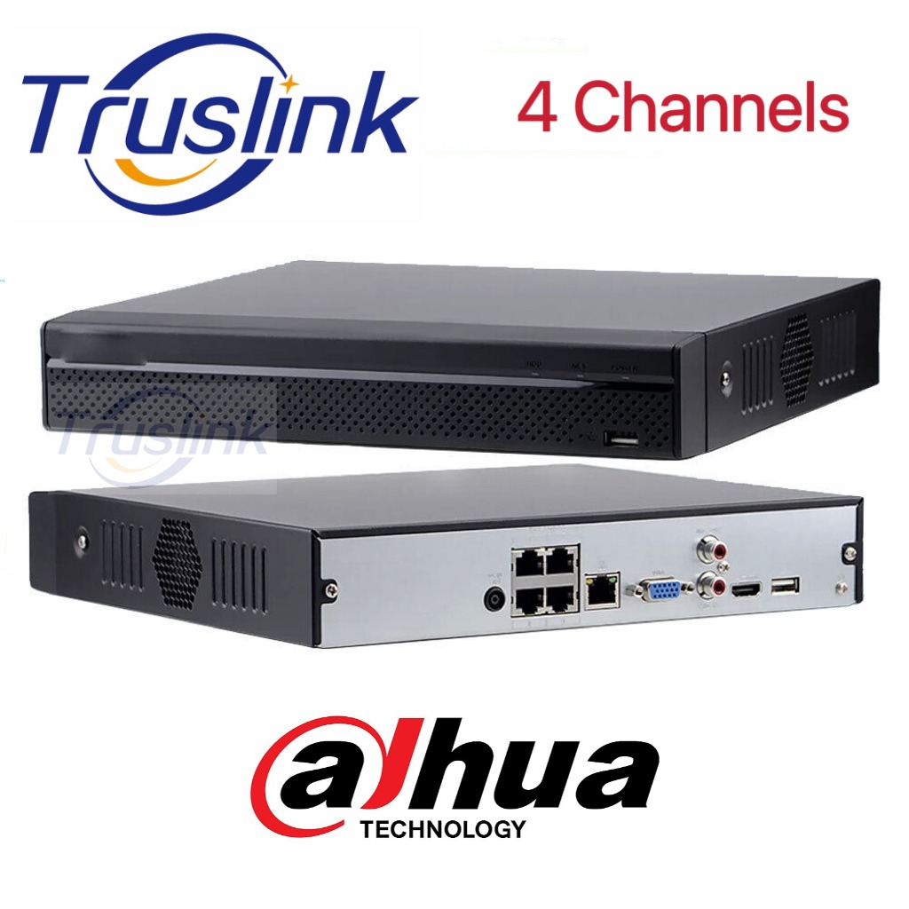 【SG Seller】Truslink Original DAHUA NVR2104HS-P-S3 4 Channel Compact 1U ...