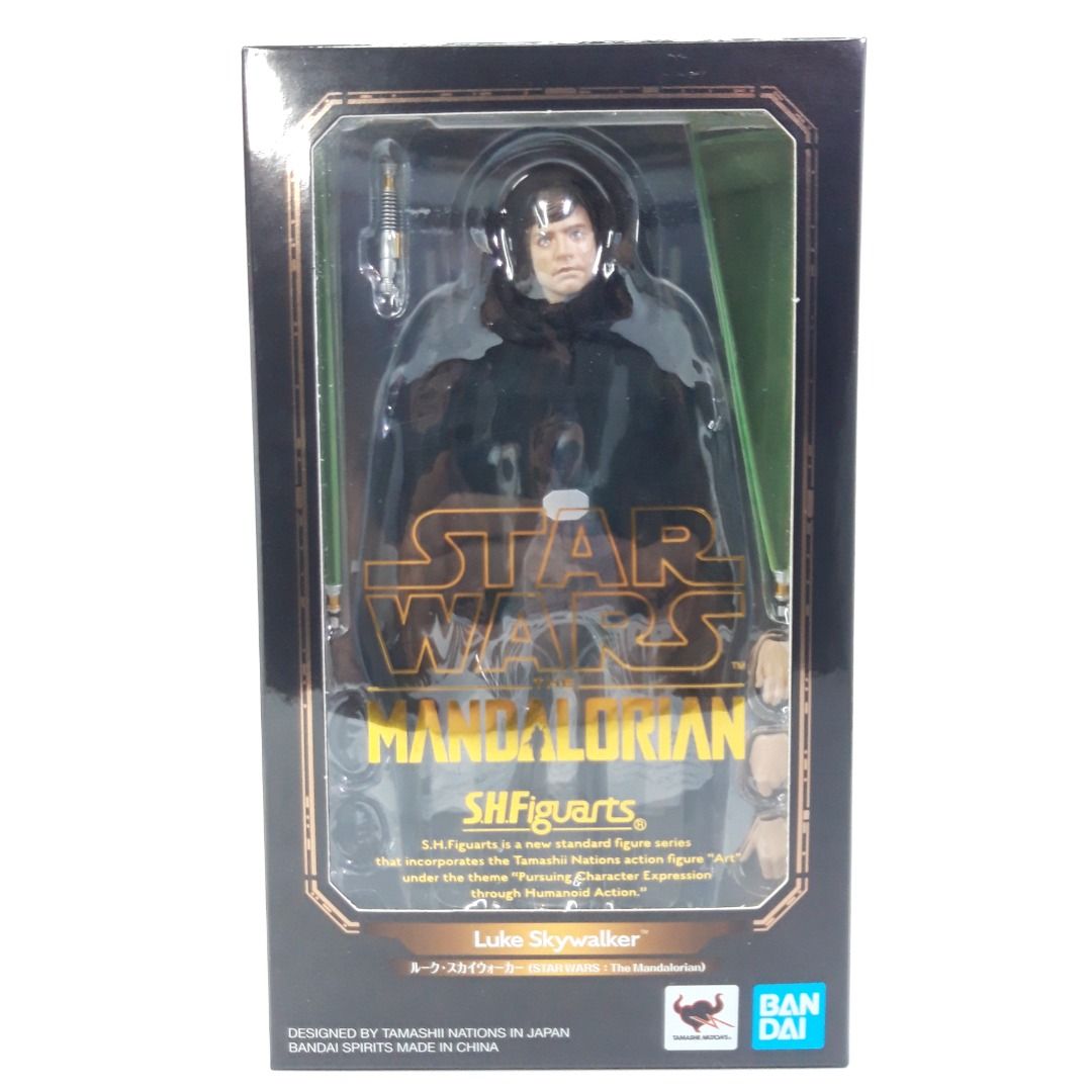 SH Figuarts Mandalorian s2 Luke Skywalker, Hobbies & Toys, Toys & Games ...