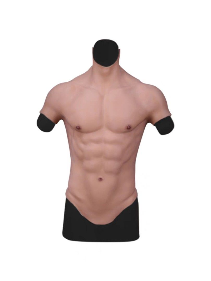 Silicon Muscle Suit/Fake Abs for Cosplay, Hobbies & Toys, Memorabilia ...