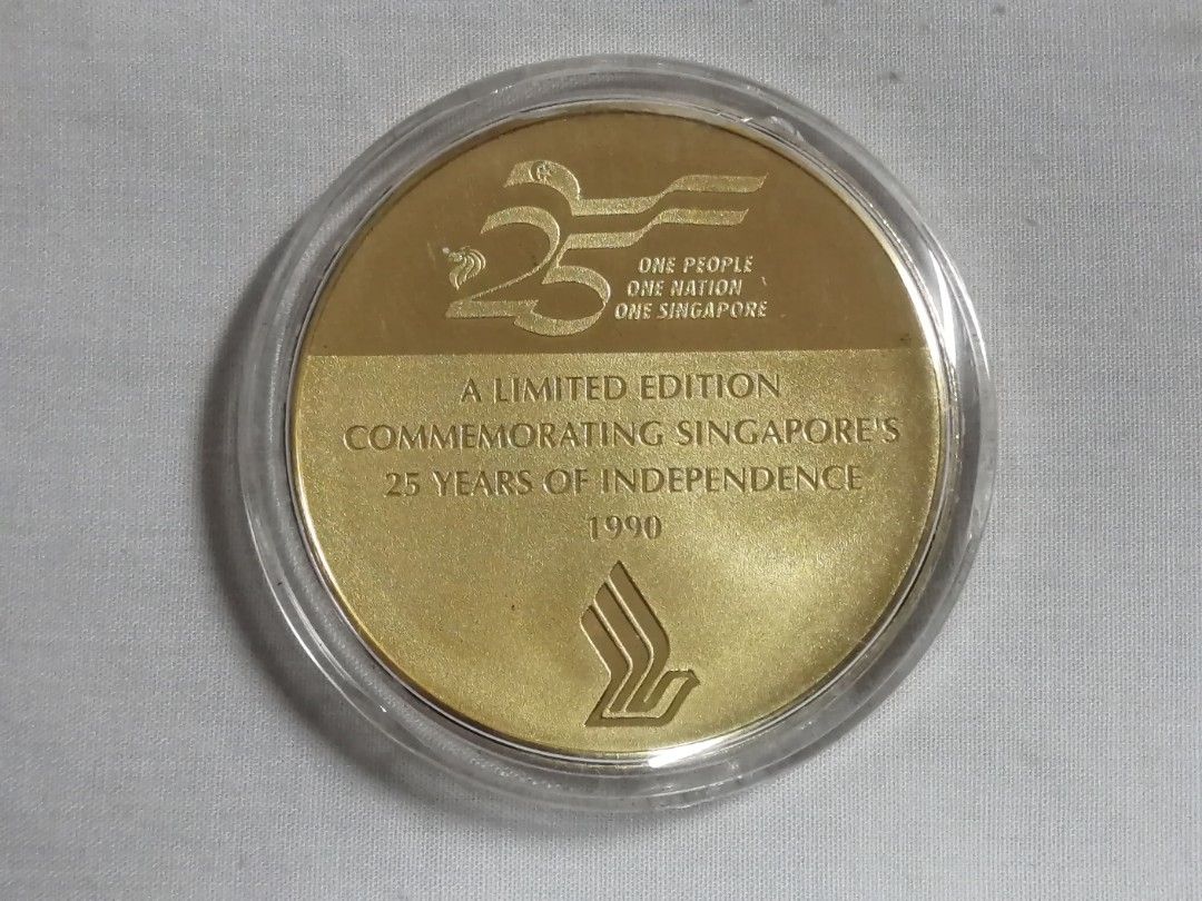 Singapore Airlines Commemorating Singapore's 25 Years Of Independence ...