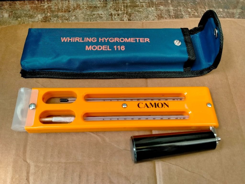 Sling Psychrometer Whirling Hygrometer - celsius scale IMPA 370261 ...