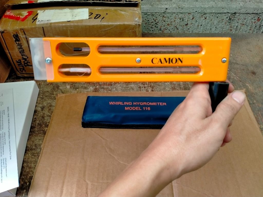 Sling Psychrometer Whirling Hygrometer - celsius scale IMPA 370261 ...