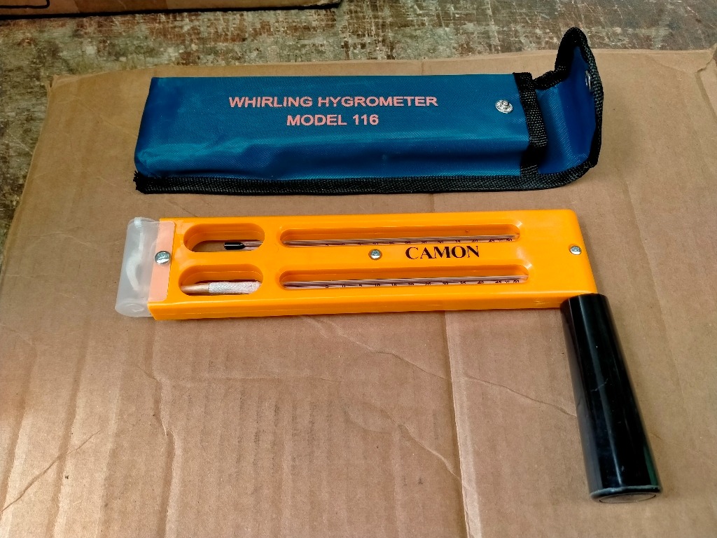 Sling Psychrometer Whirling Hygrometer - celsius scale IMPA 370261 ...