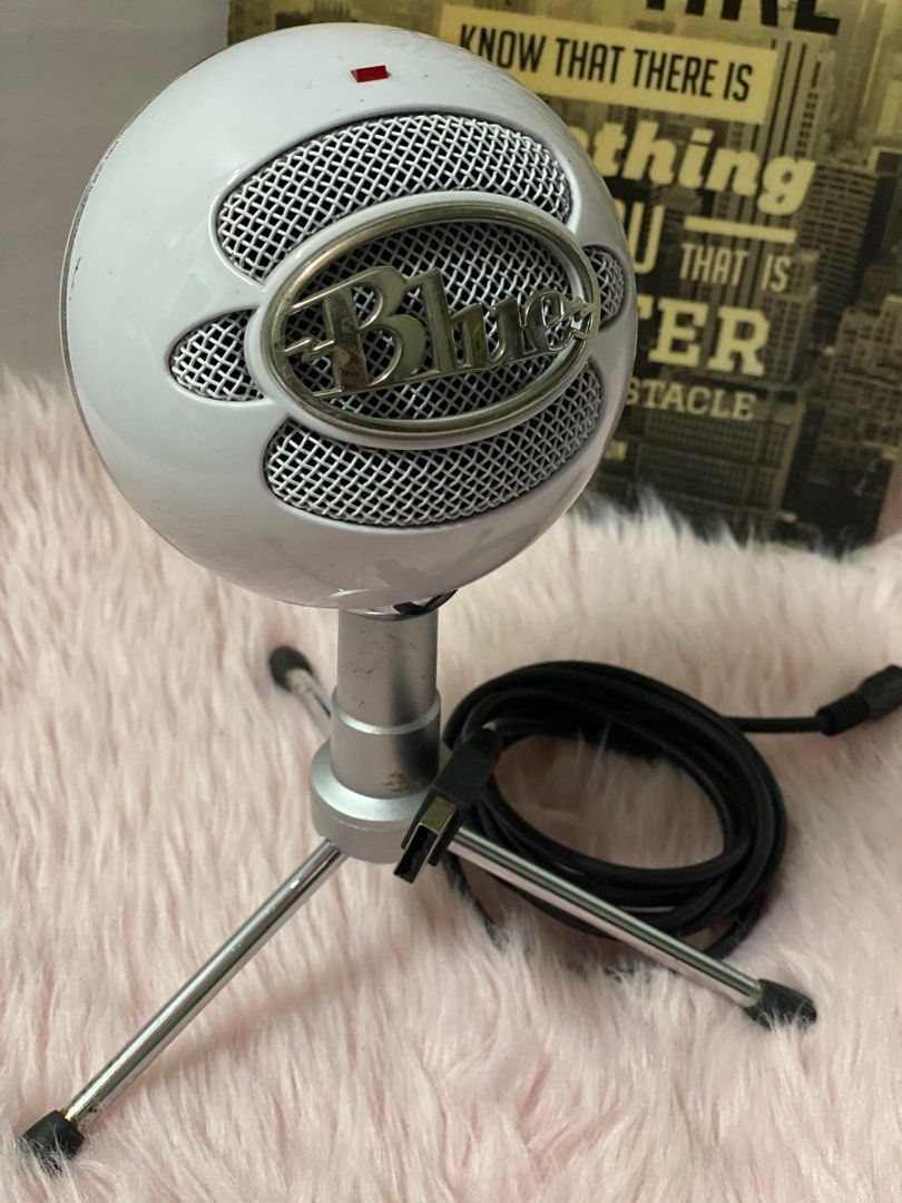 Snowball Microphone, Audio, Microphones on Carousell