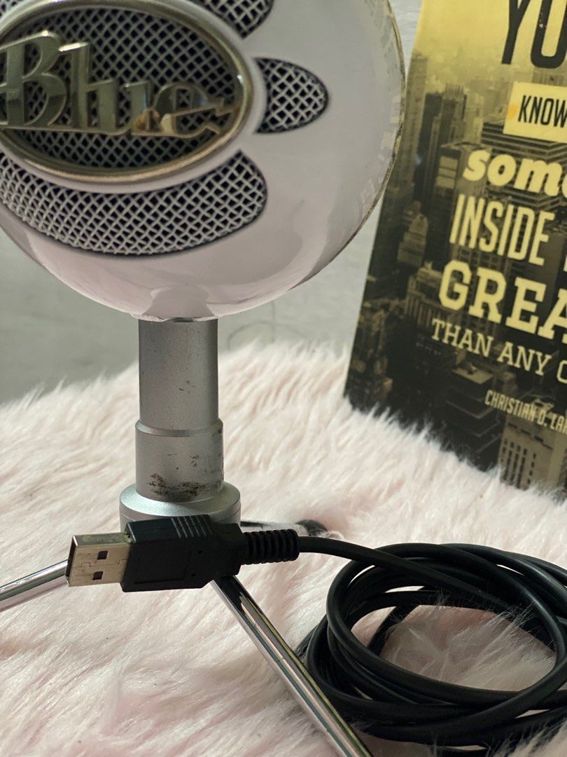 Snowball Microphone, Audio, Microphones on Carousell