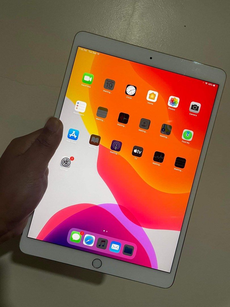 Solid ipad pro 2nd gen 10.5 inches 256gb with sim naka ios 17 na 94 bat ...