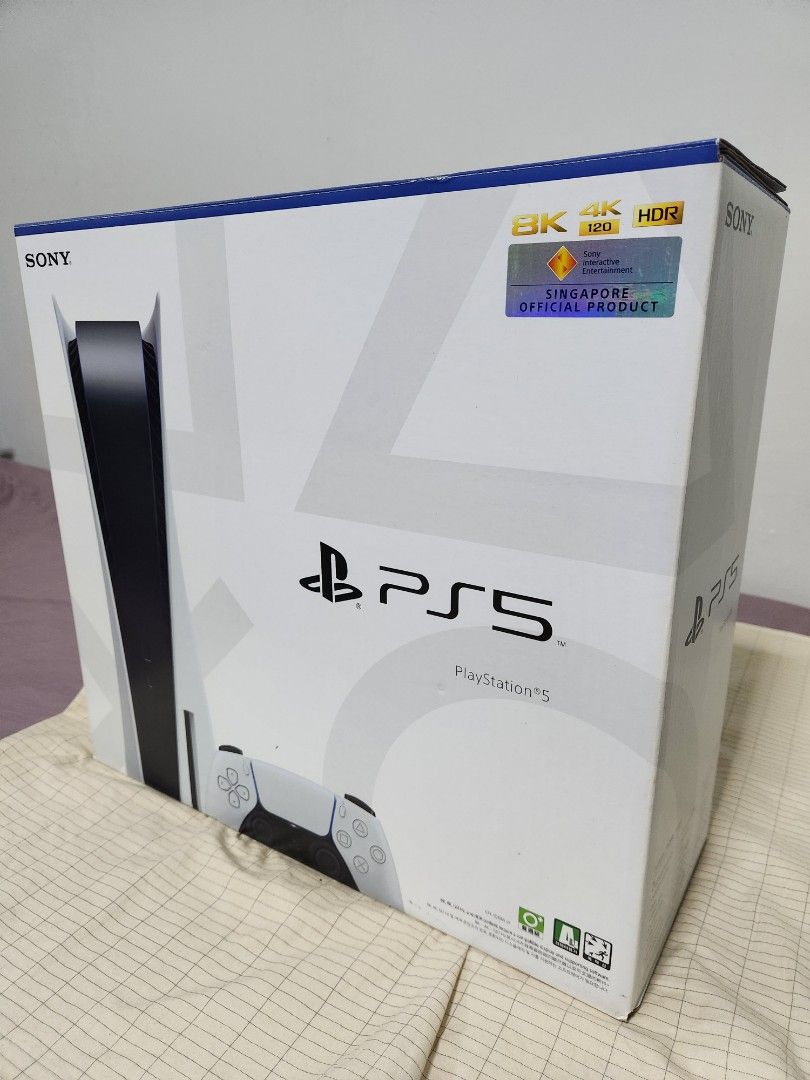 Sony PS5 Disc Version, Video Gaming, Video Game Consoles, PlayStation ...