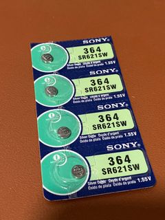 Sony SR621SW watch battery, Men's Fashion, Watches & Accessories ...