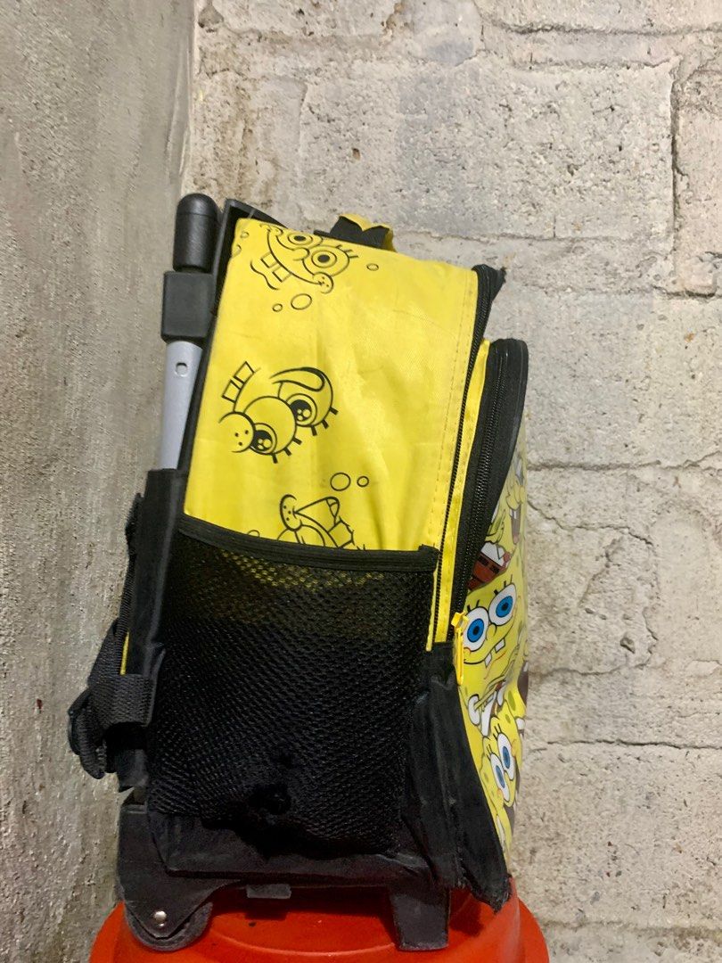 Spongebob Trolley Bag, Furniture & Home Living, Cleaning & Homecare ...