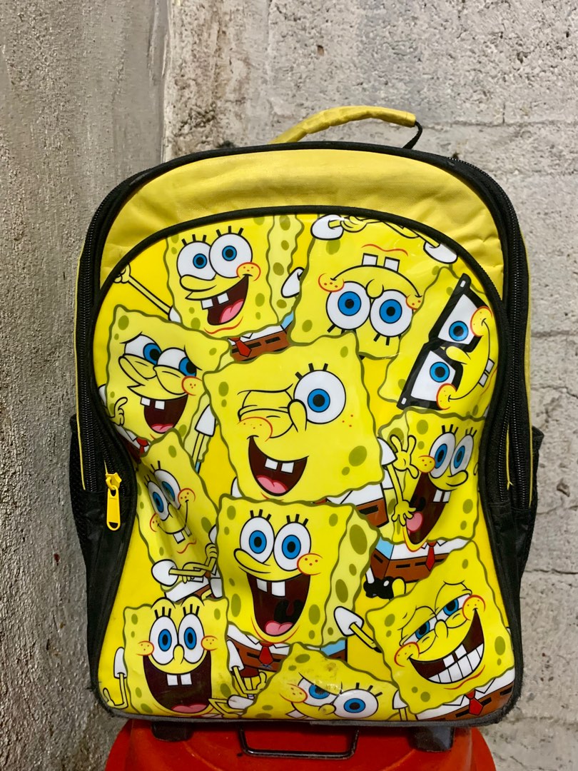 Spongebob Trolley Bag, Furniture & Home Living, Cleaning & Homecare ...