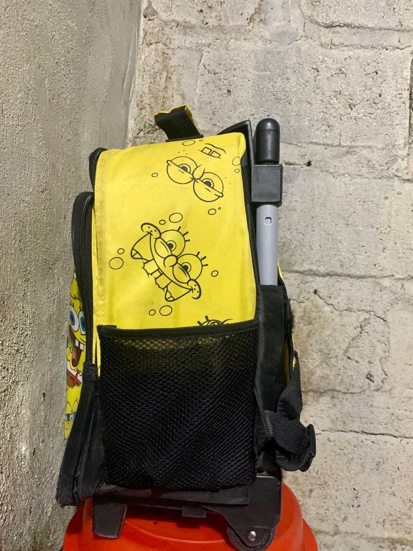 Spongebob Trolley Bag, Furniture & Home Living, Cleaning & Homecare ...