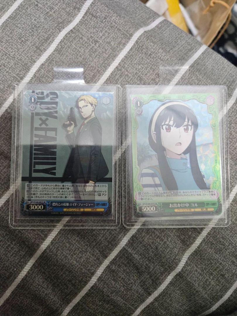 SR Spy X Family Weiss Schwarz, Hobbies & Toys, Toys & Games on Carousell