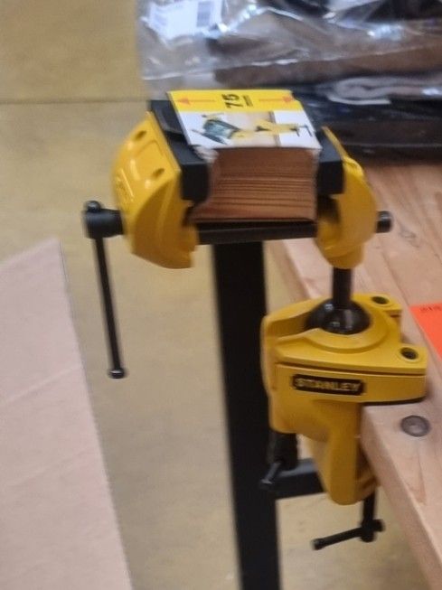 Stanley Maxsteel Multi-Angle Vice, Furniture & Home Living, Home ...