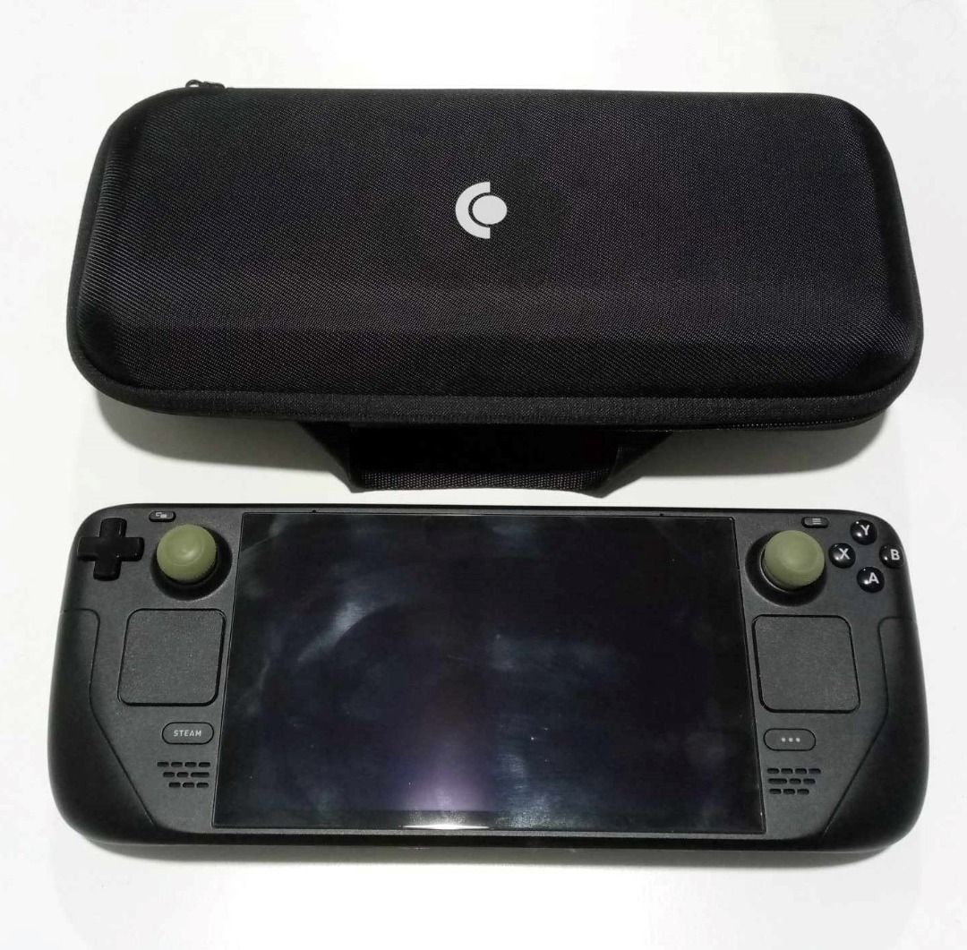 SteamDeck 256gb + 512gb microsd card, Video Gaming, Video Game Consoles ...