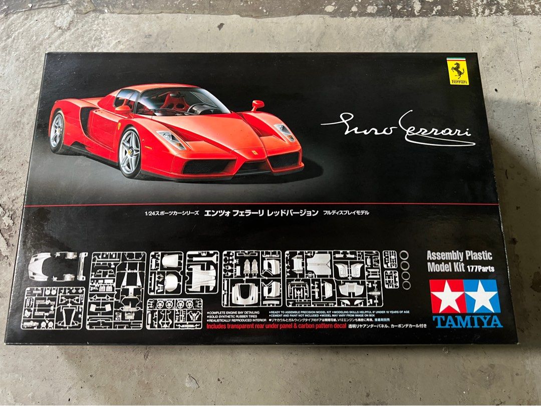 Tamiya Enzo Ferrari 模型 特別版, 興趣及遊戲, 玩具 & 遊戲類 - Carousell