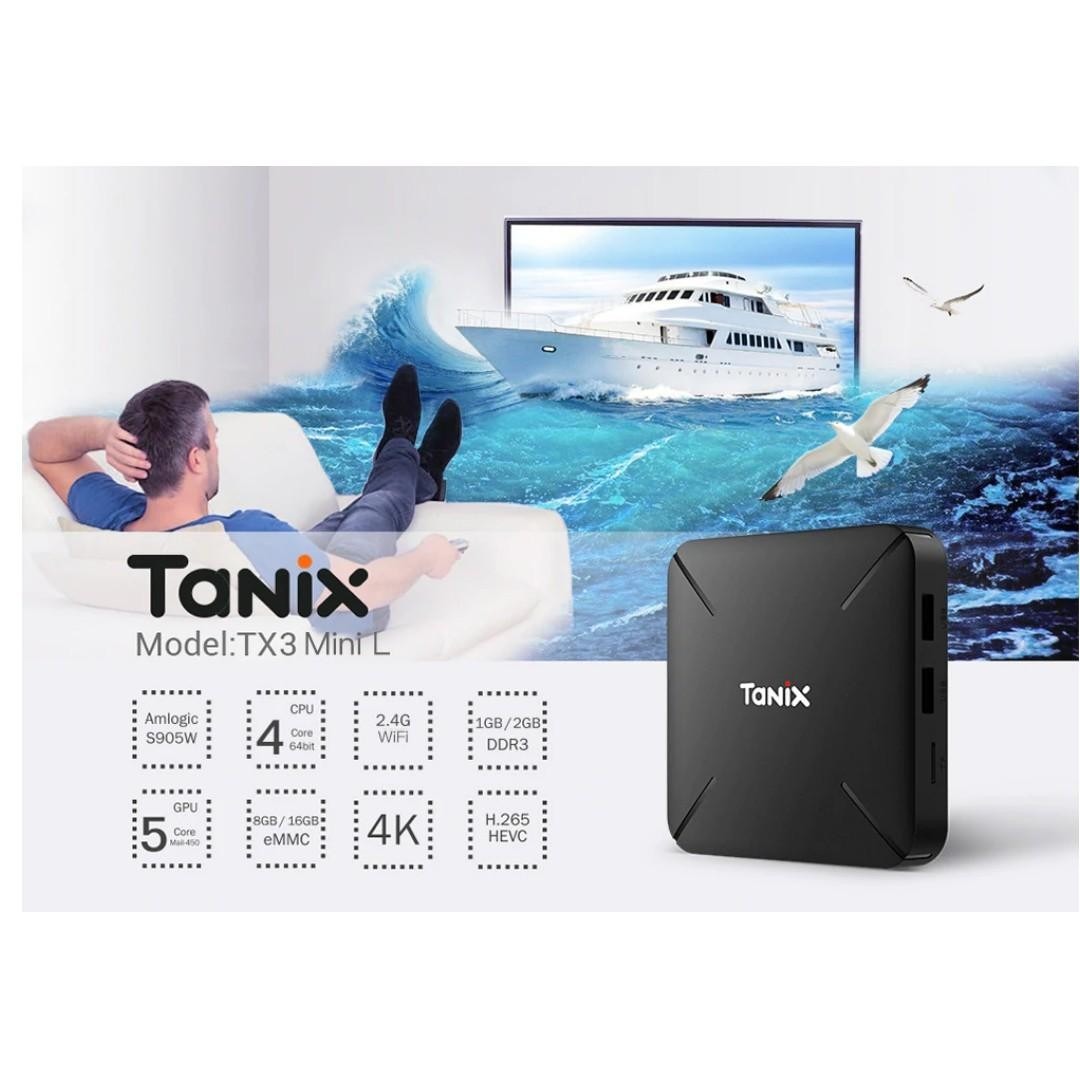 Tanix TX3 Mini L TV Box, TV & Home Appliances, TV & Entertainment ...