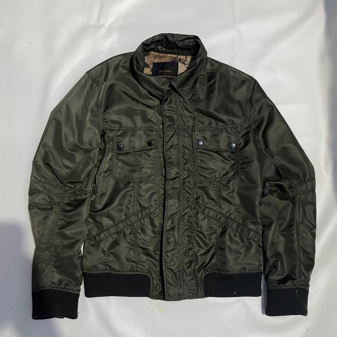 Tete Homme Jacket by Issey Miyake, Fesyen Pria, Pakaian , Baju Luaran ...