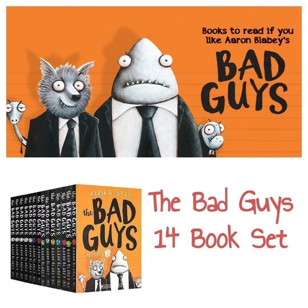 The Bad Guys 14 Book Set, Hobbies & Toys, Books & Magazines, Children's ...