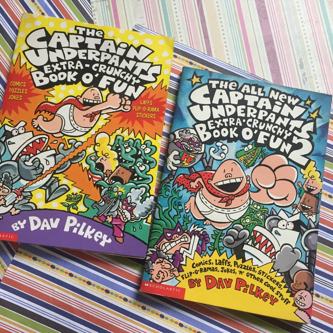 The Captain Underpants Boook Bundle, Hobbies & Toys, Books & Magazines ...