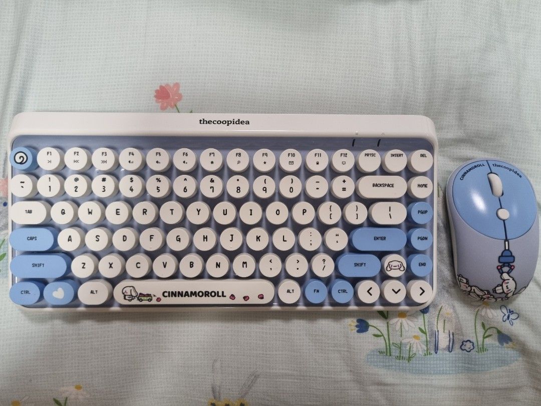 Thecoopidea Cinnamoroll Keyboard, Computers & Tech, Parts & Accessories ...