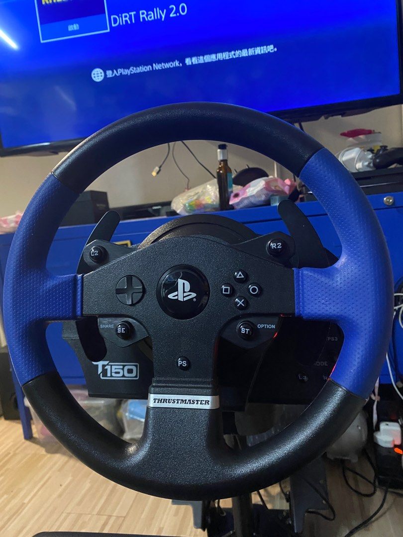 Thrustmaster T150 Racing Wheel PS3 PS4 PS5, 電子遊戲, 遊戲機配件, 手掣 - Carousell