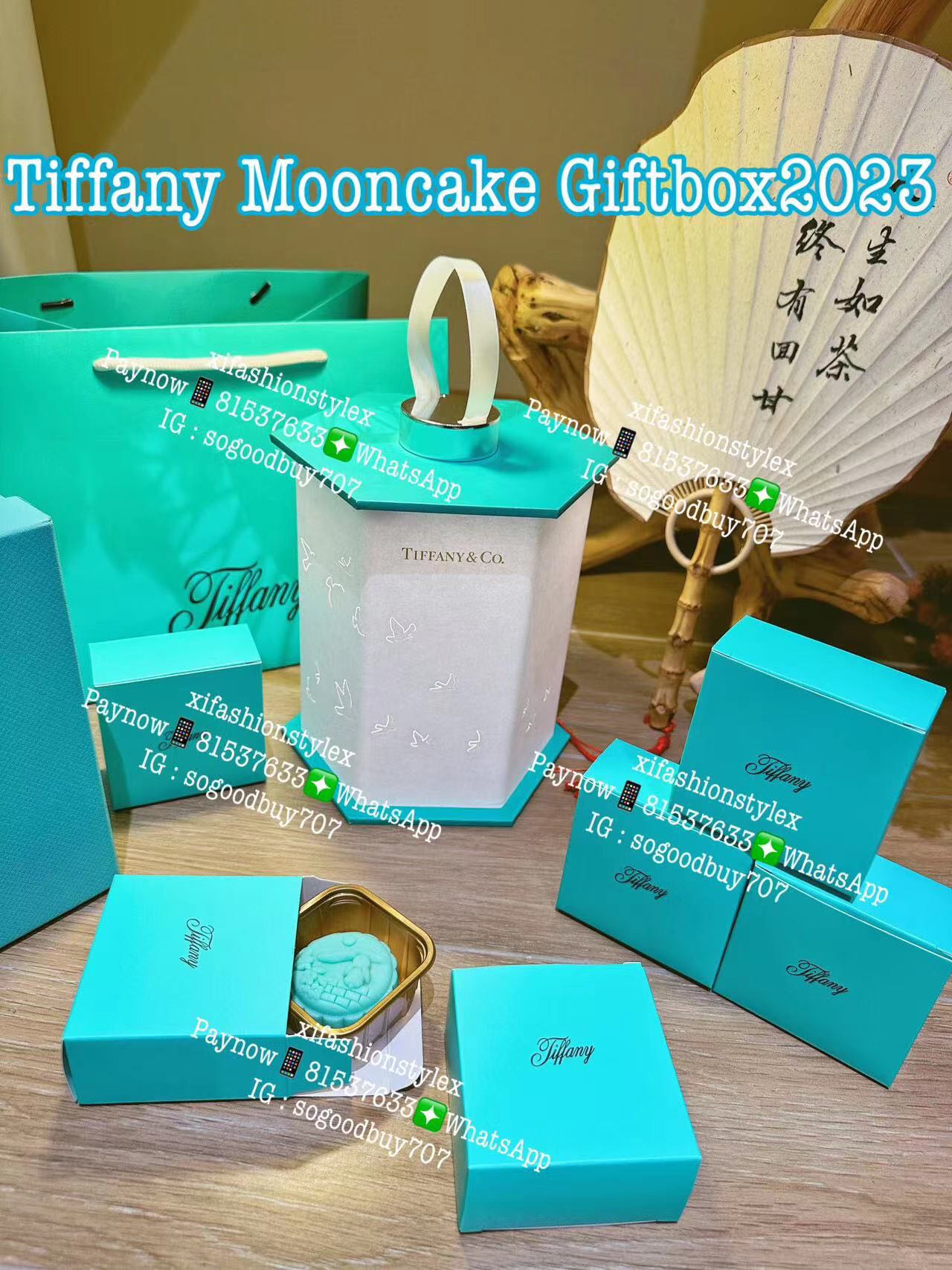 Tiffany&co Mooncake Giftbox 2023, Food & Drinks, Gift Baskets & Hampers ...