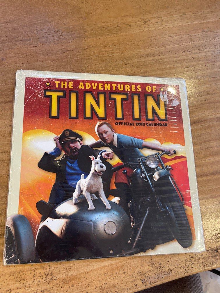 TINTIN 2012 Calendar-still in original wrap!, Hobbies & Toys ...