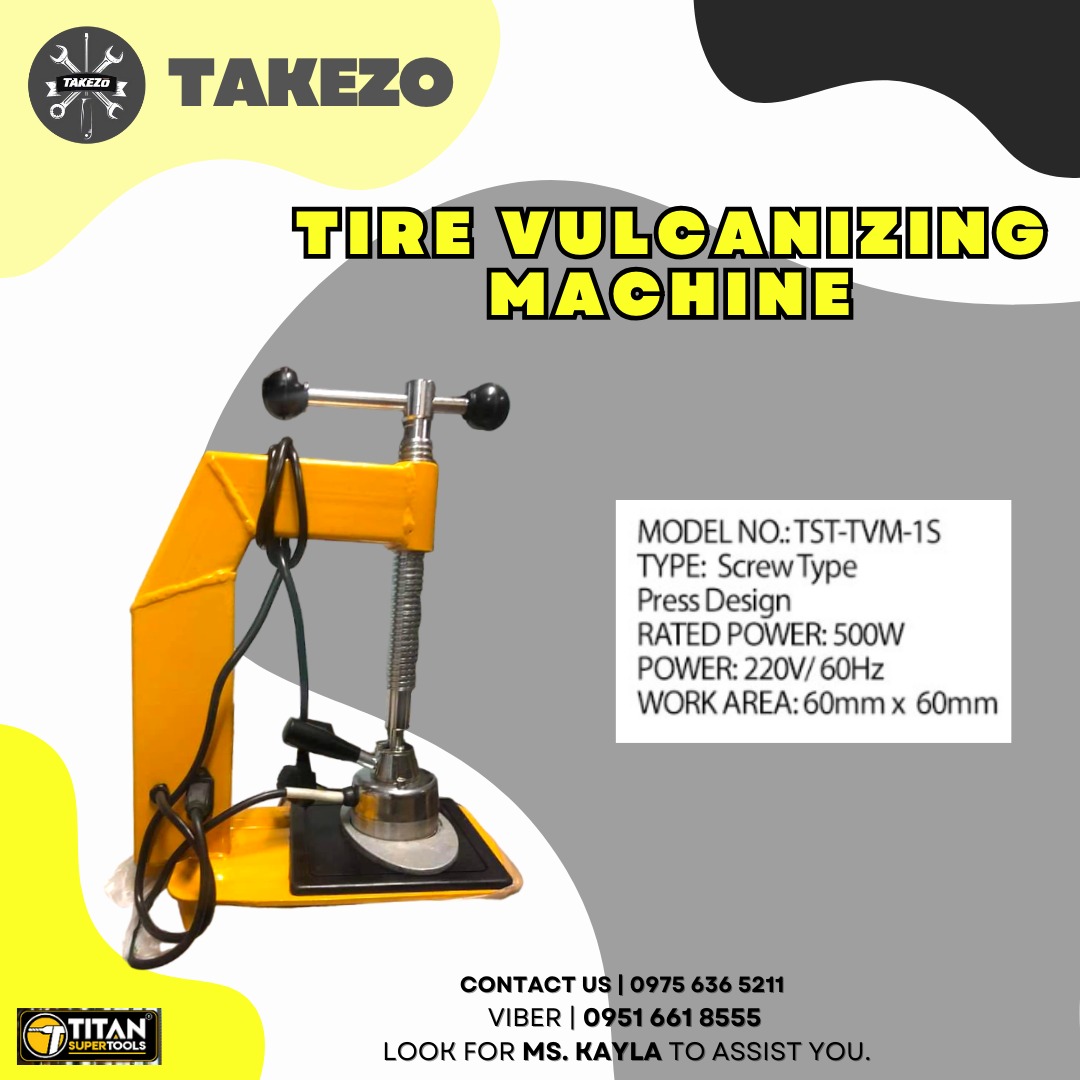 TIRE VULCANIZING MACHINE, Commercial & Industrial, Construction ...