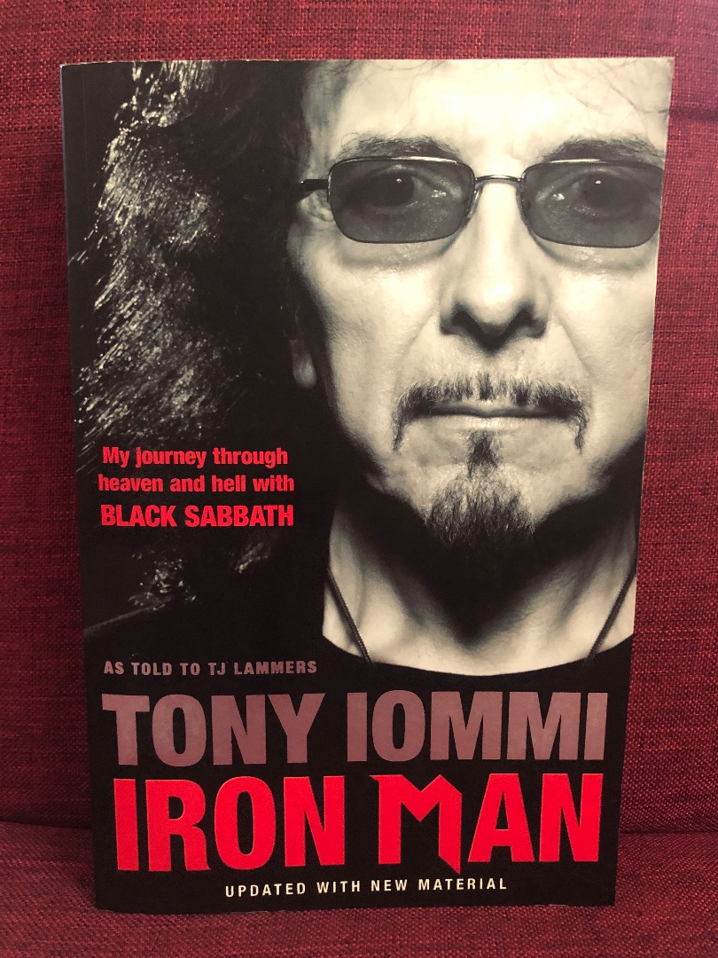 Tony Iommi - Iron Man (RARE), Hobbies & Toys, Books & Magazines ...