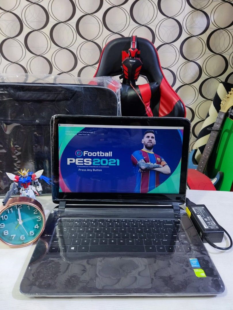 [TOUCHSCREEN NVIDIA] Laptop Gaming Desain HP Pavilion 14-F09 Intel RAM ...