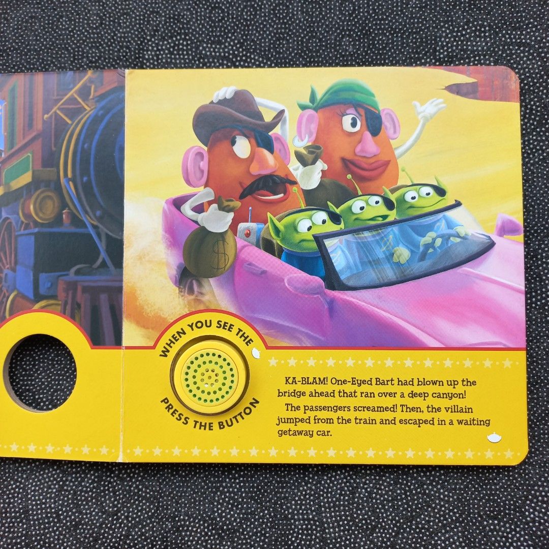 Toy Story Sounds Board Book, Hobbies & Toys, Books & Magazines ...