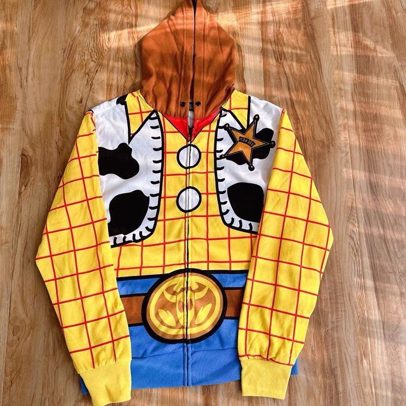 Pixel Toy Story Woody Hoodie Jacket, Men's Fashion, Coats, Jackets and ...