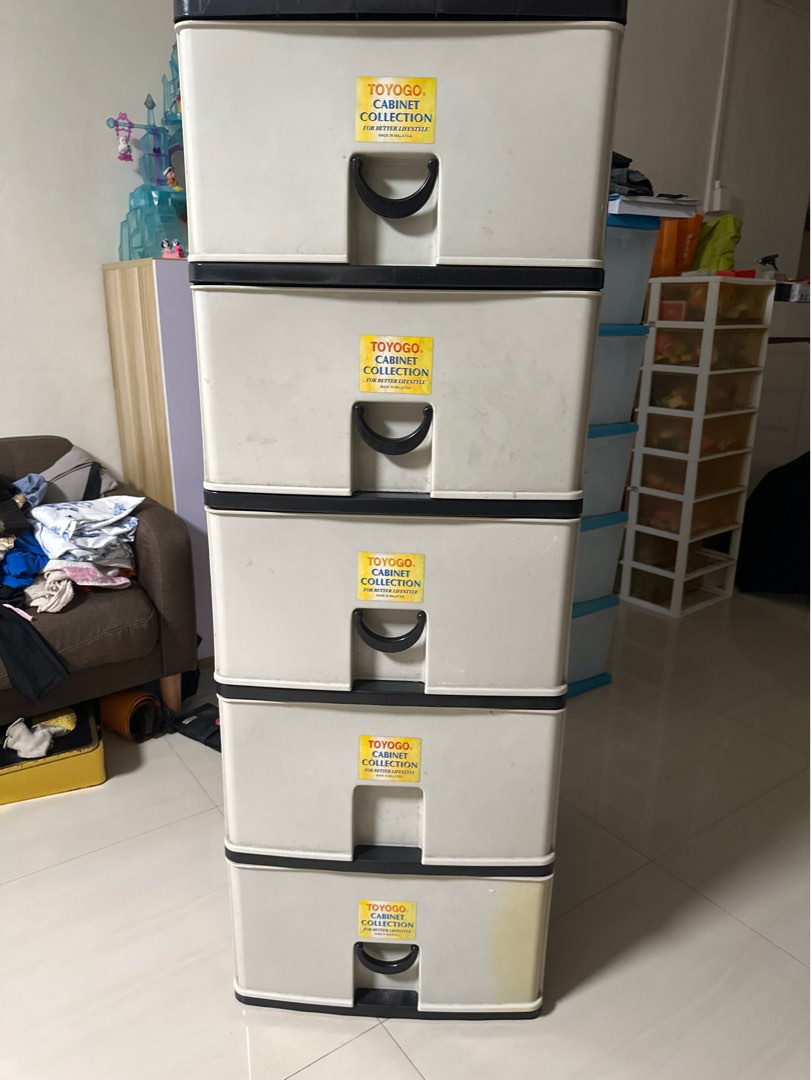 Toyogo 5 tier drawer, Furniture & Home Living, Furniture, Shelves ...
