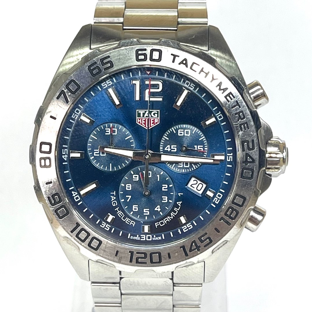 TP-TAG HEUER Formula 1 Quartz Blue Dial Men Watch 43mm, Men's Fashion ...