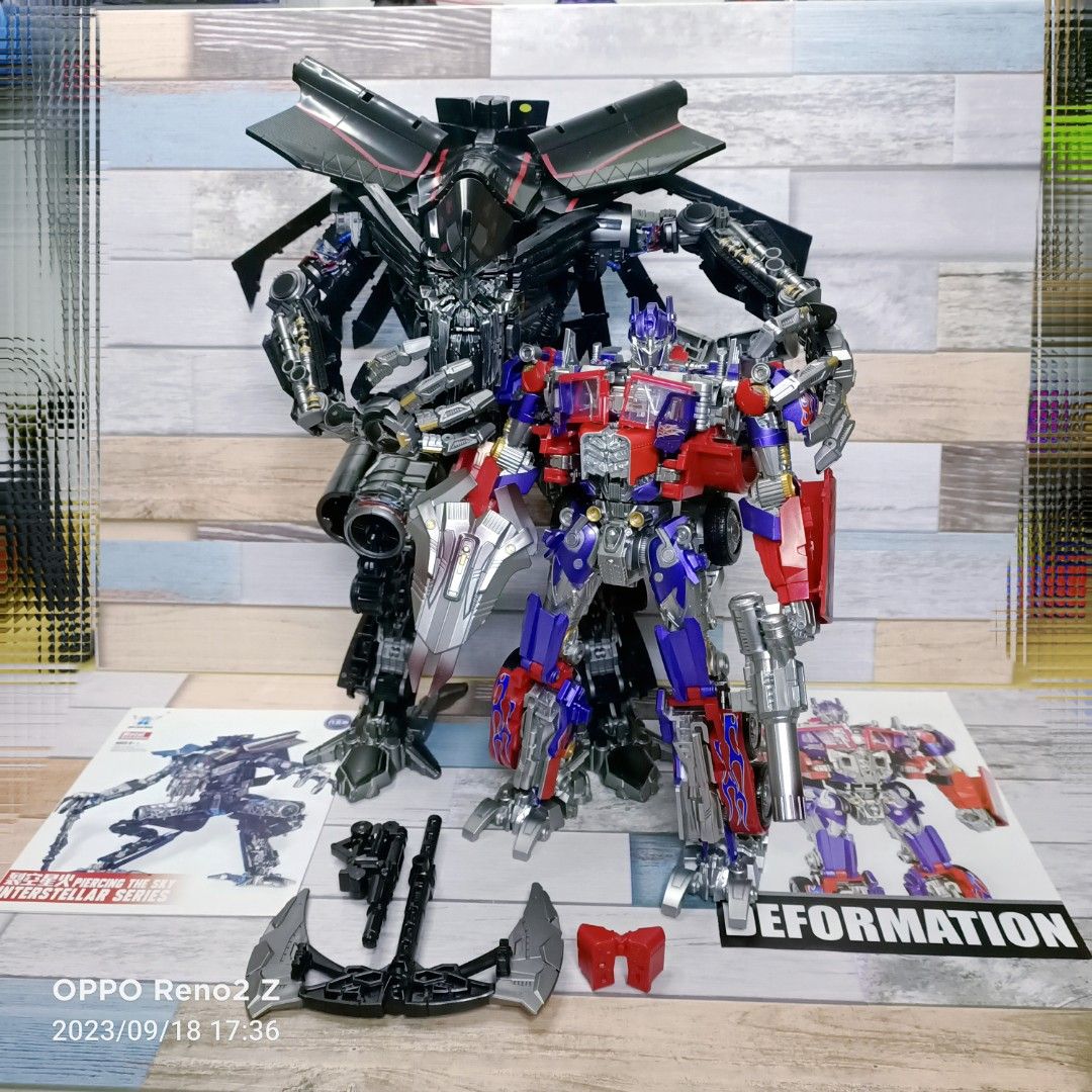 Transformers Jetpower BMB LS-14 Optimus Prime & LS-15 Jetfire, Hobbies ...