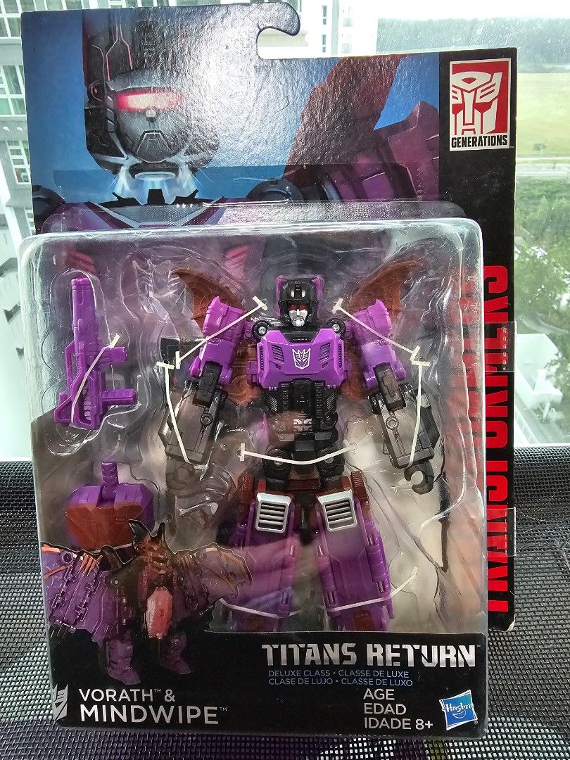 Transformers Titan Return Headmaster Vorath & Mindwipe Sealed, Hobbies ...