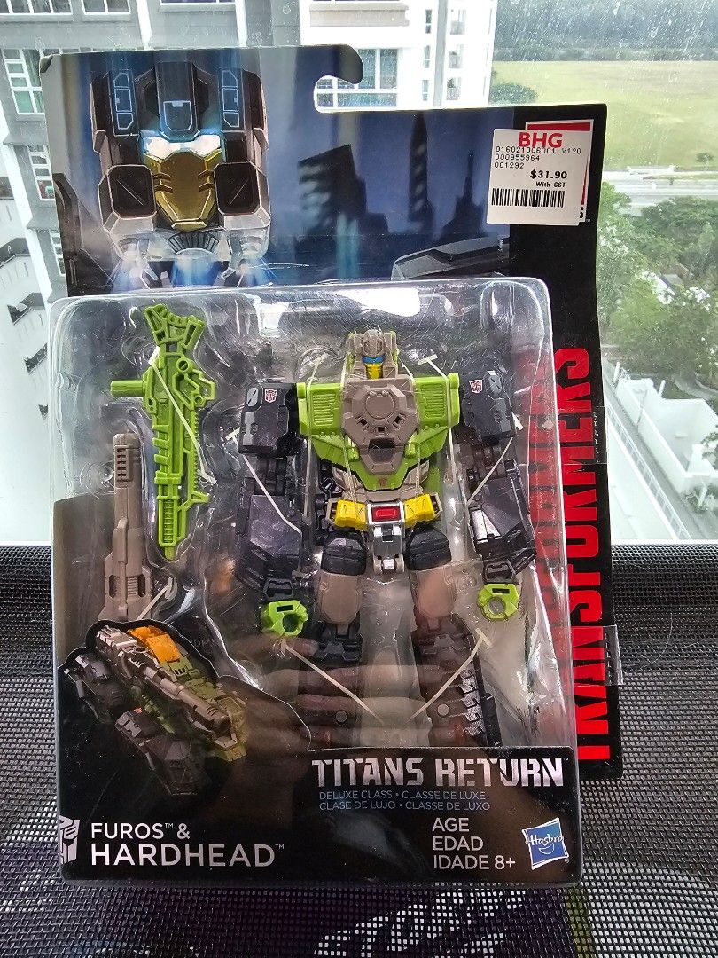 Transformers Titans Return Headmaster Furos & Hardhead sealed, Hobbies ...